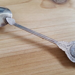 Vintage Collectible STUART Silver LOCHNESS SCOTLAND Souvenir Spoon 4 1/ ...