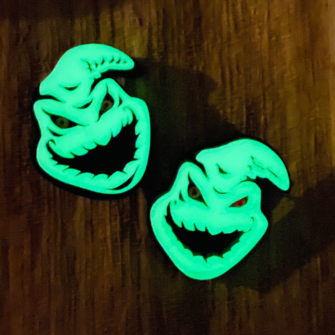 Oogie Boogie Glow in the Dark Nightmare Before Christmas Pin - Etsy