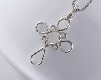 Swirl Cross - Etsy