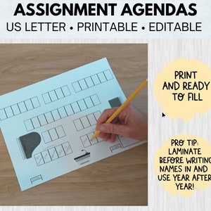 LDS Chapel Seating Chart for Primary Program, Choir, ETC - Etsy