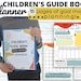 Children's Guide Book Goal Setting Planner - Etsy