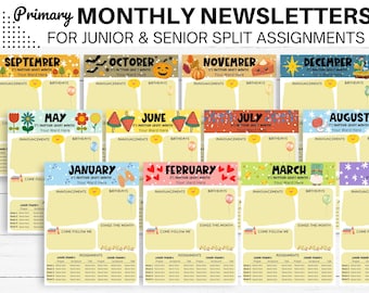 Tropical Jungle Border 2 Color Schemes for Newsletters - Etsy