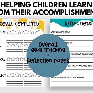 Children's Guide Book Goal Setting Planner - Etsy