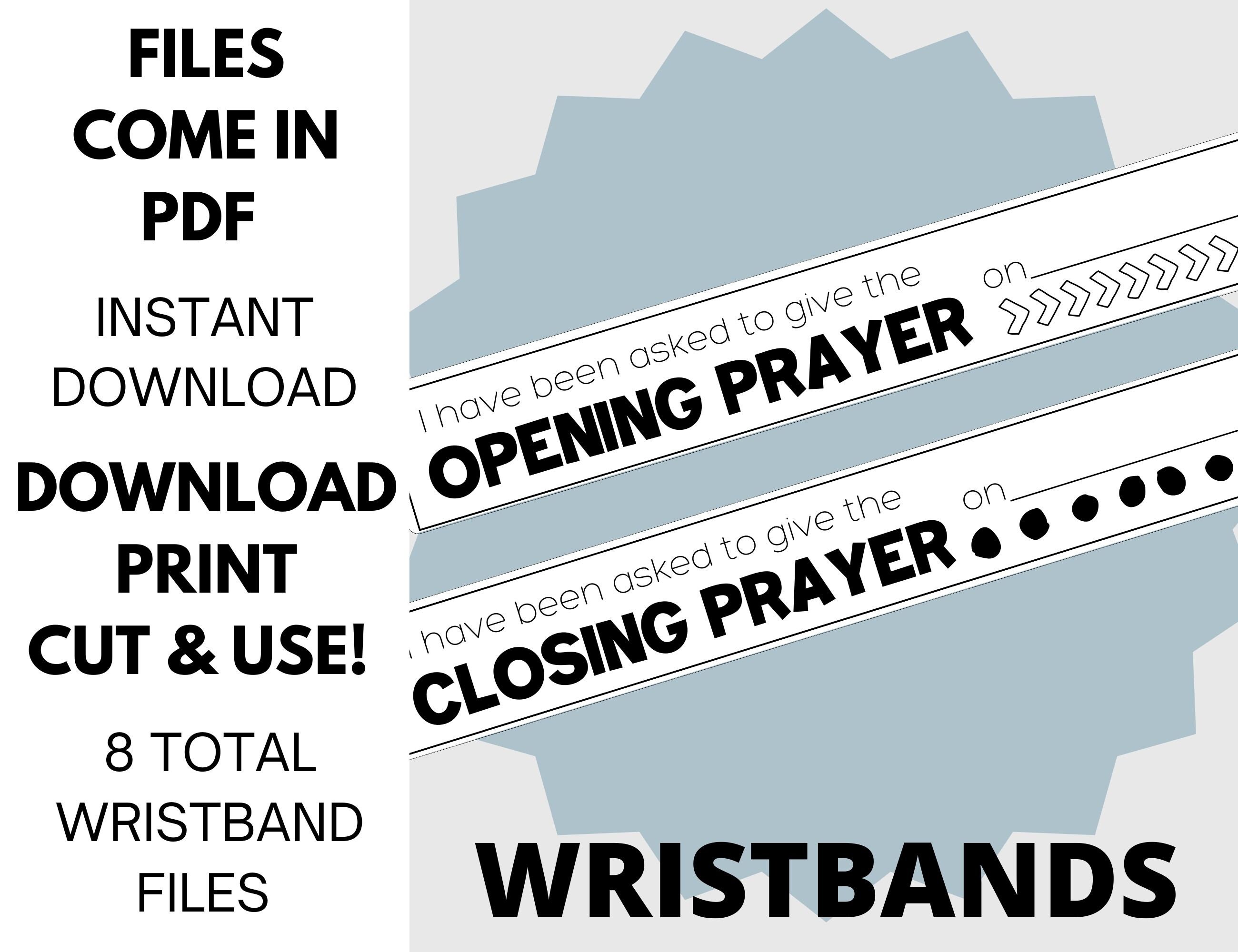 Primary Sharing Time Assignment Wristbands & Agendas - Etsy
