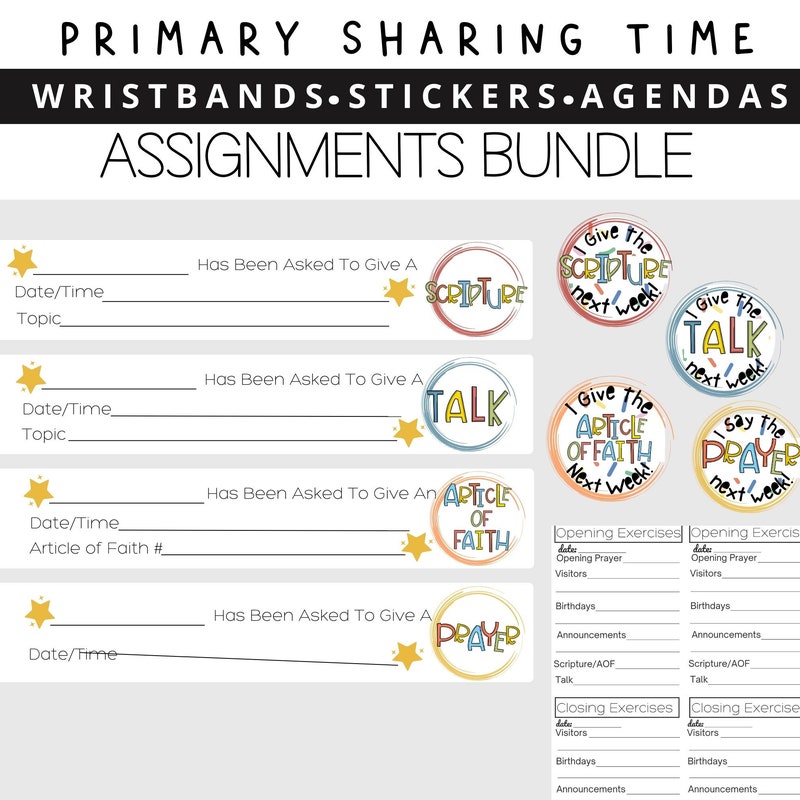 Assignment Stickers Planner - Etsy