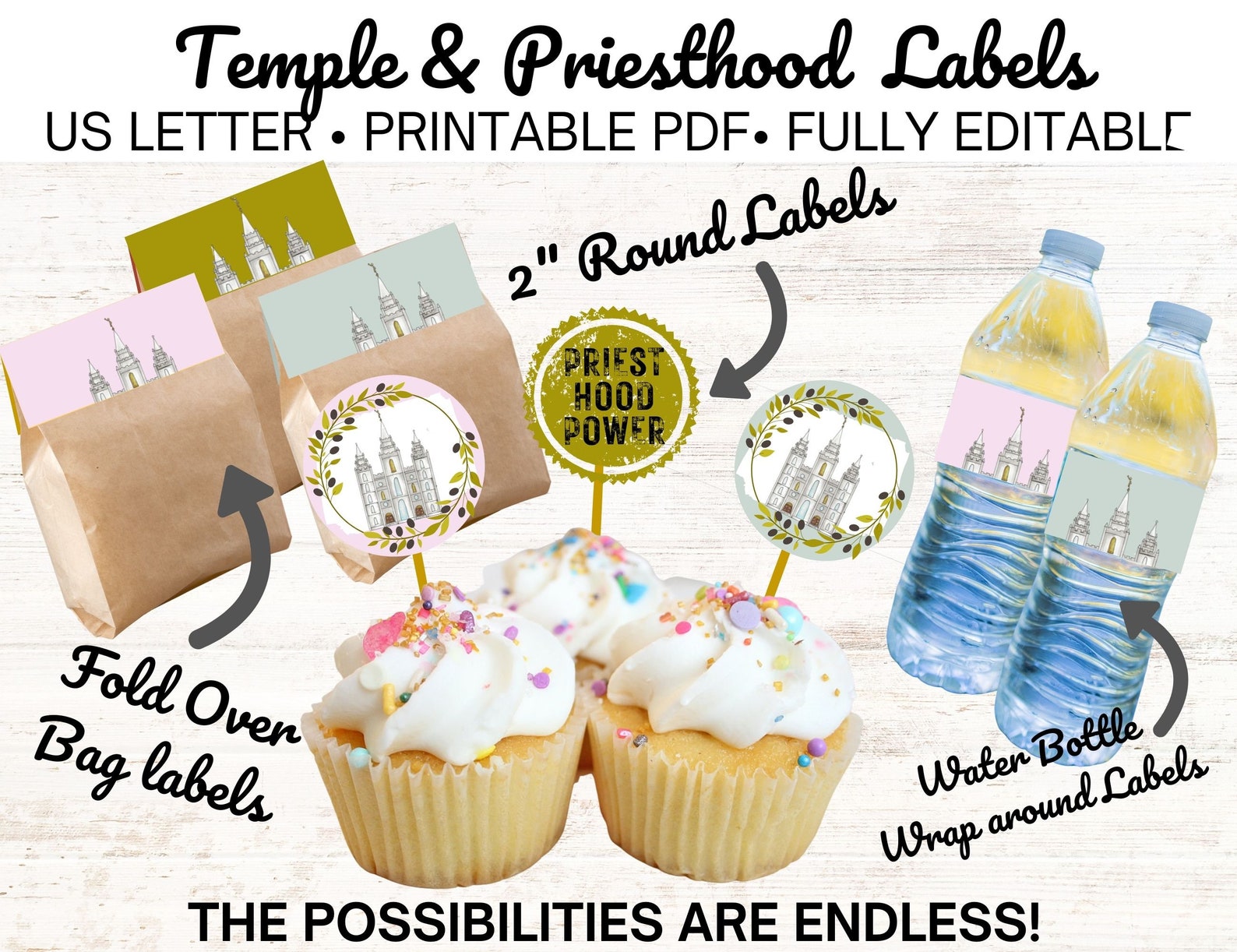 Temple and Priesthood Preparation Flyer Program Bundle - Etsy