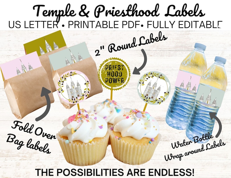 Temple and Priesthood Preparation Flyer Program Bundle - Etsy