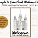 Temple and Priesthood Preparation Flyer Program Bundle (Instant ...