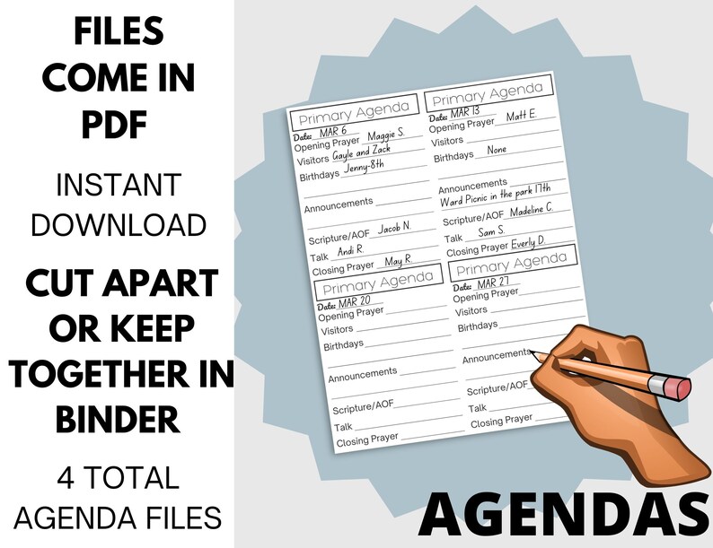 Primary Sharing Time Assignment Bracelets Stickers and - Etsy