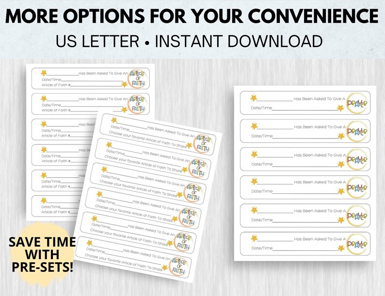 Primary Sharing Time Assignment Bracelets Stickers and - Etsy