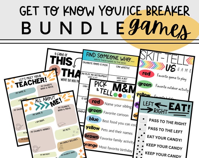 Skittles Get to Know You Game, Team Building Game, Ice Breaker Game ...