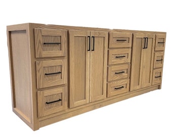 White Oak Vanity - Etsy