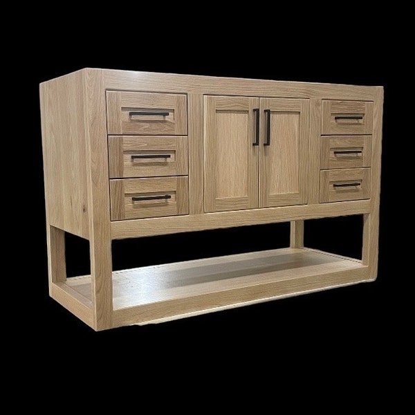 White Oak Vanity - Etsy