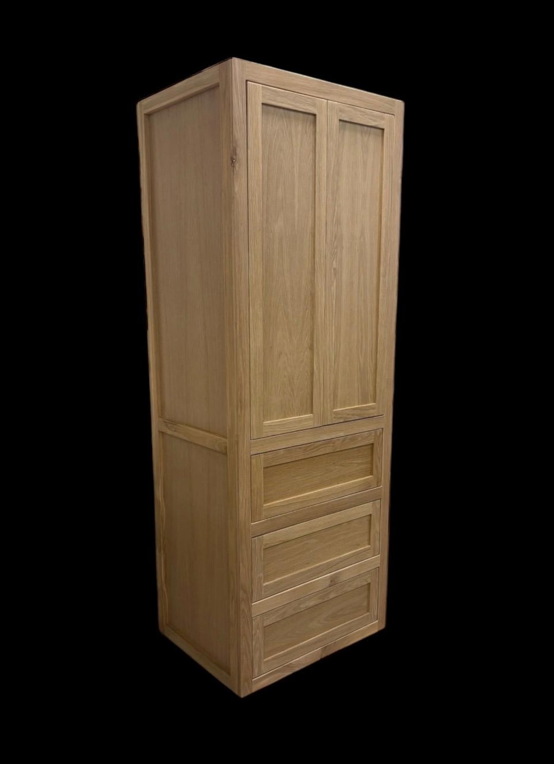 White Oak Linen Cabinet - Etsy