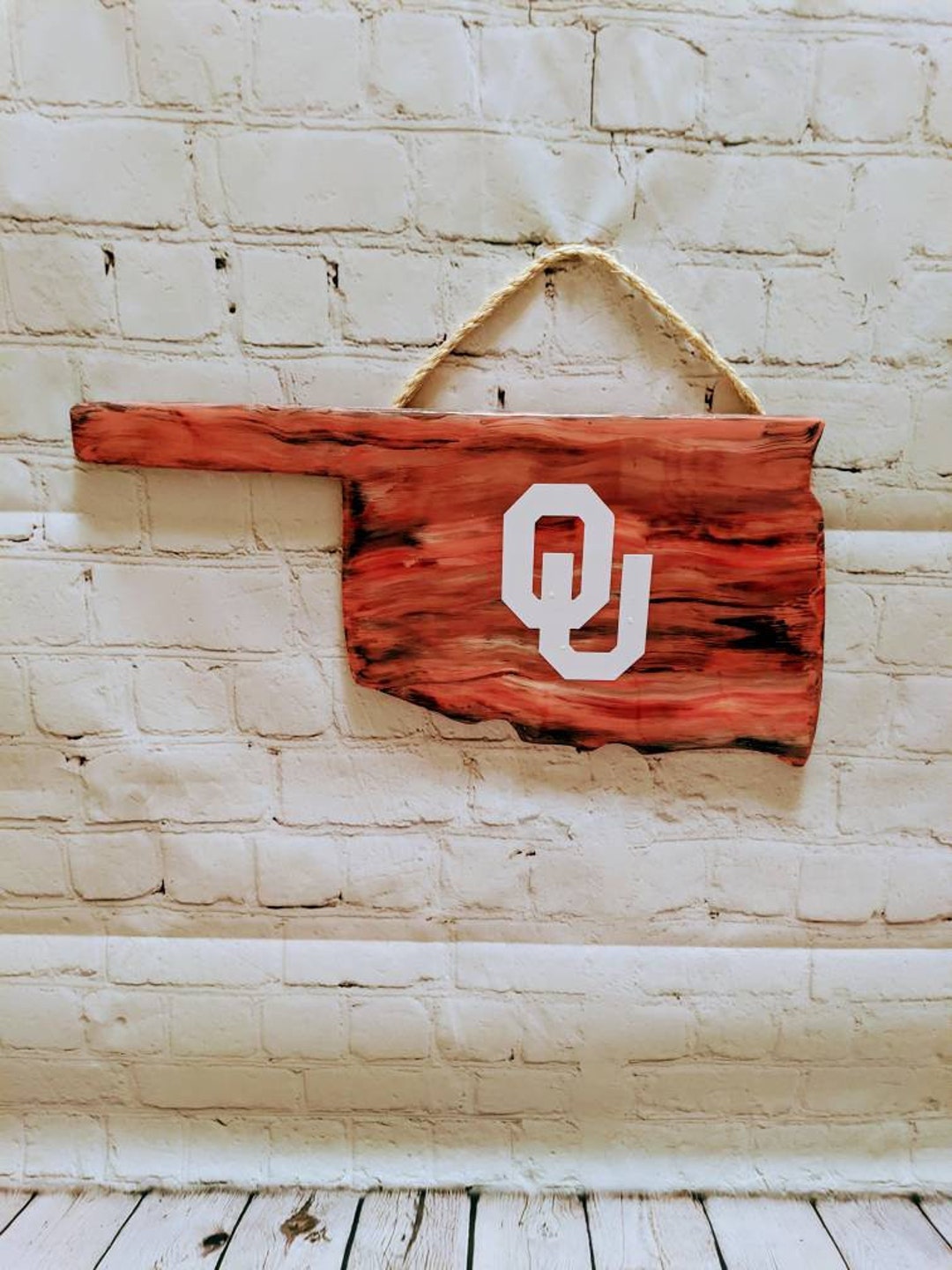 OU Signs Hand It Painted Lettered and Epoxied - Etsy