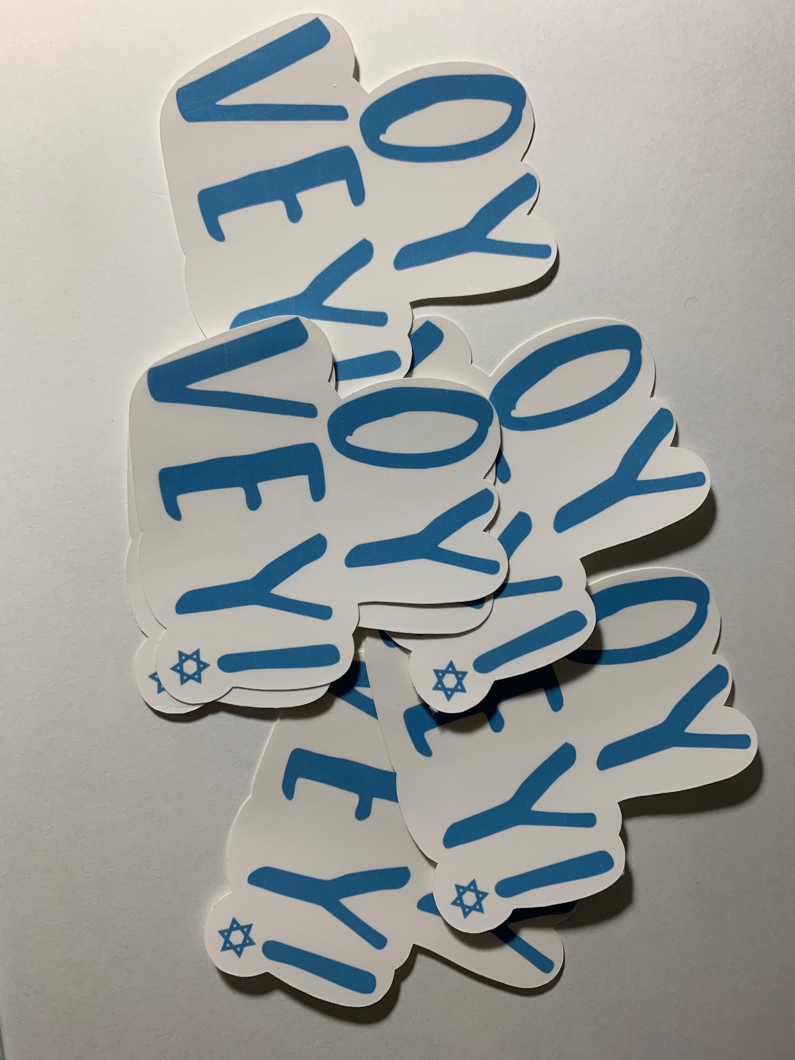 Oy Vey Sticker I Motivational Sticker,lunchbox Stickers, Vinyl Sticker ...