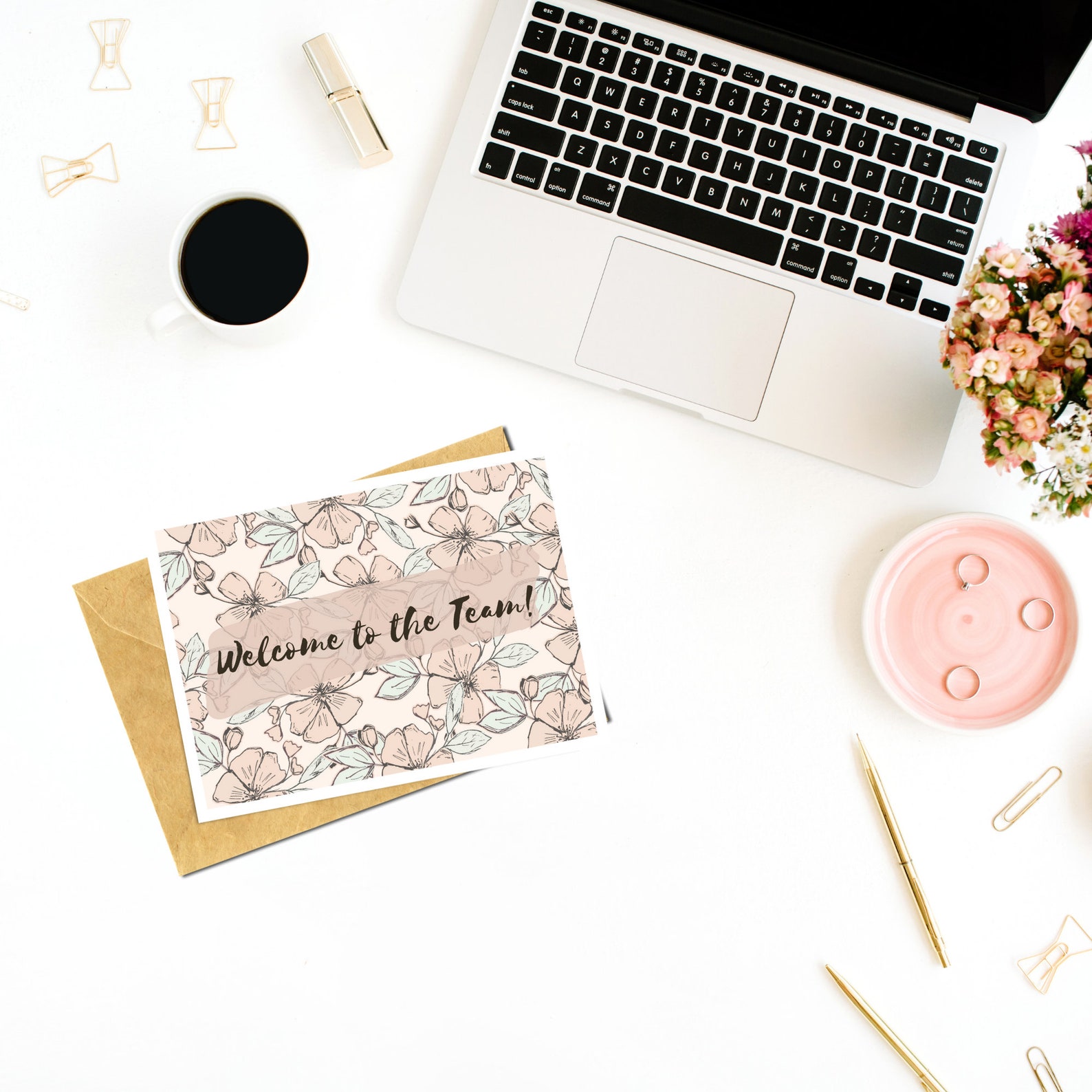 Watercolor Cards, New Employee, New Hire, Welcome to the Company Pack ...