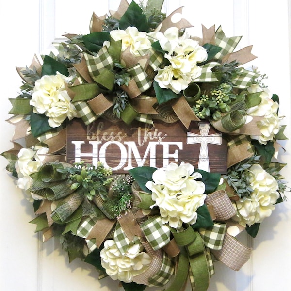 Christian Wreath - Etsy