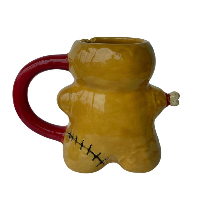 Gingerbread Mug Handmade Ceramic Christmas Mug - Etsy
