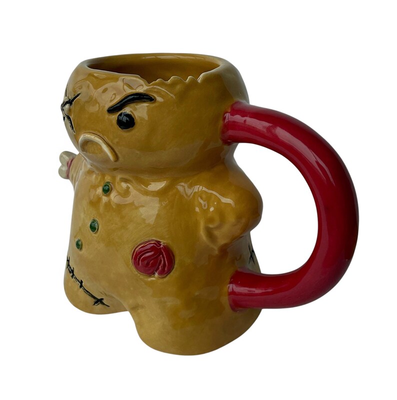 Gingerbread Mug Handmade Ceramic Christmas Mug - Etsy