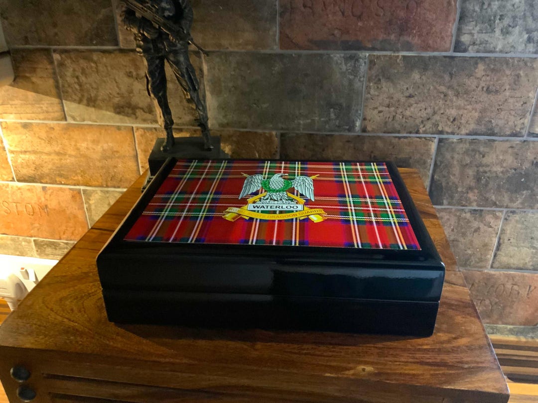 Royal Scots Dragoon Guards Exclusive and Premium Military Medals Box ...