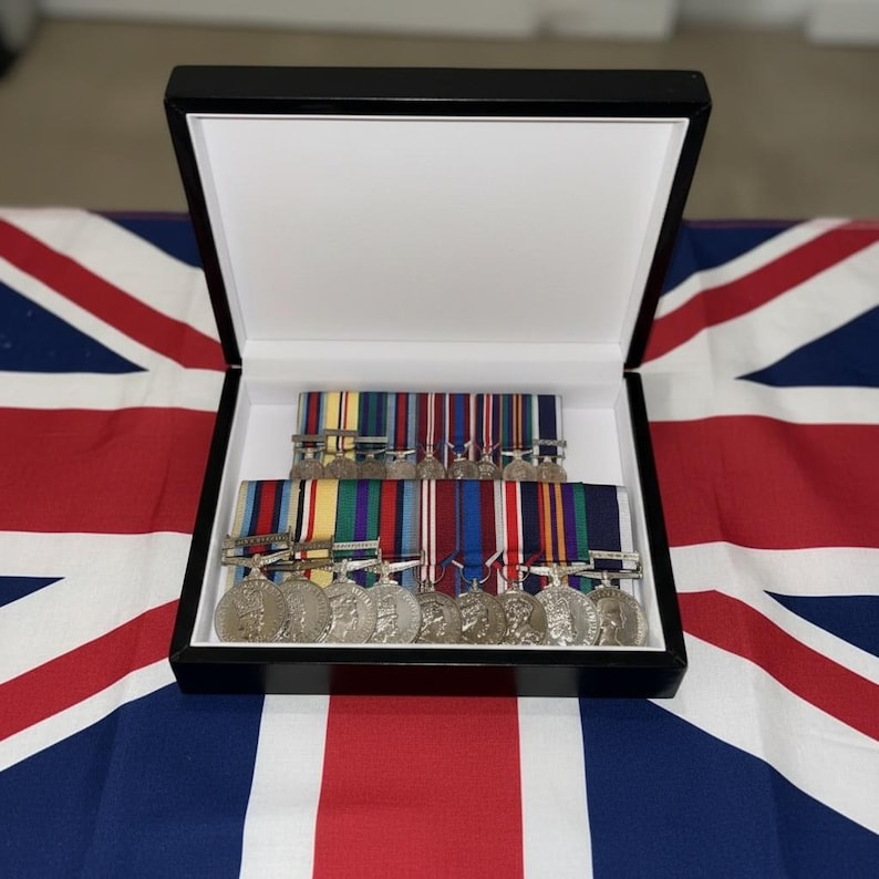 Royal Marines Medals Box, Personalised Military Memorabilia, Ceramic ...