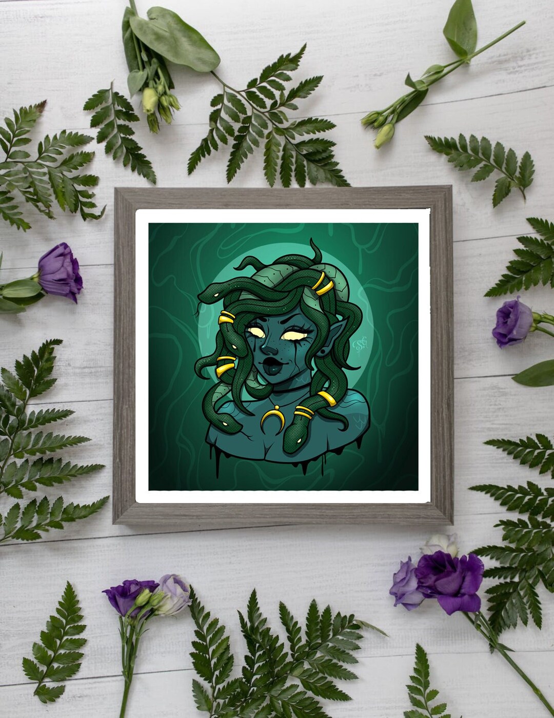 Medusa | Art Print - Etsy