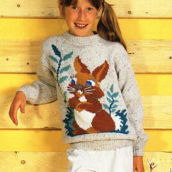 Rabbit Sweater - Etsy