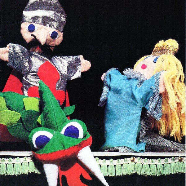 Knight Puppet - Etsy