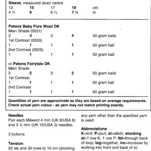 Baby Sweater Knitting Pattern Pdf Baby Raglan Jumper Heart Motif 16-22 ...