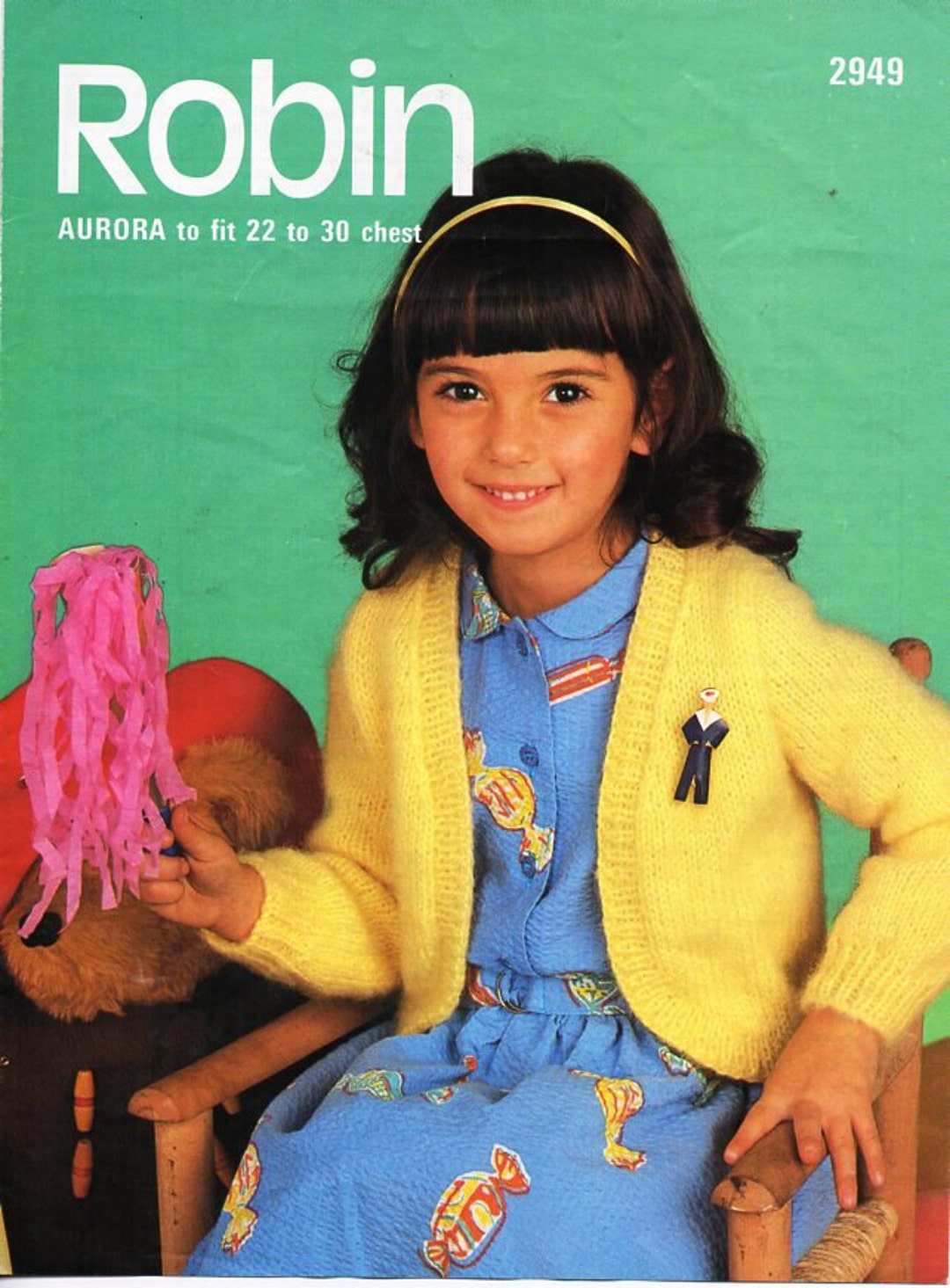 Girls Bolero Knitting Pattern Pdf Childrens Bolero Cardigan 22-30 Inch ...