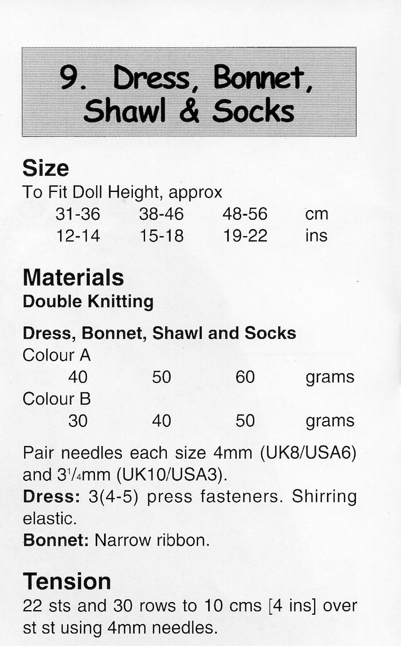 Baby Doll Clothes Knitting Pattern Pdf Dolls Dress Shawl Etsy baby-doll-clothes-knitting-pattern-pdf-dolls-dress-shawl-etsy