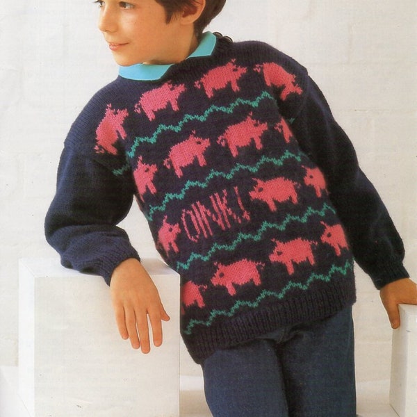 Pig Sweater - Etsy