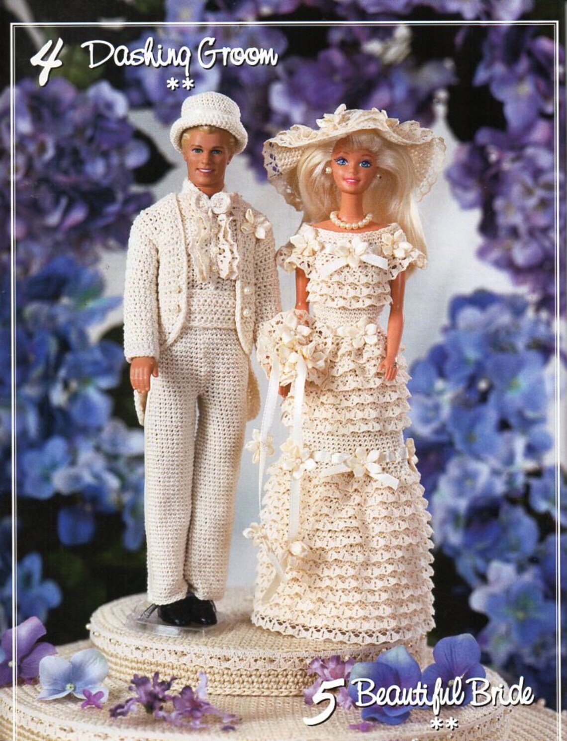 Barbie Ken Bride & Groom Crochet Pattern PDF Barbie Wedding - Etsy UK