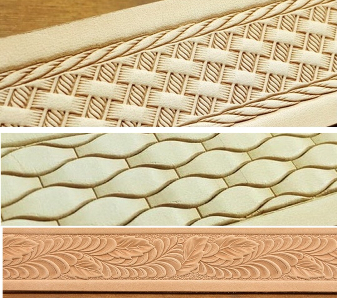 Embossed Belt Blanks. Vegetable Tanned Leather, Belt Blank. 1.5 Inches ...