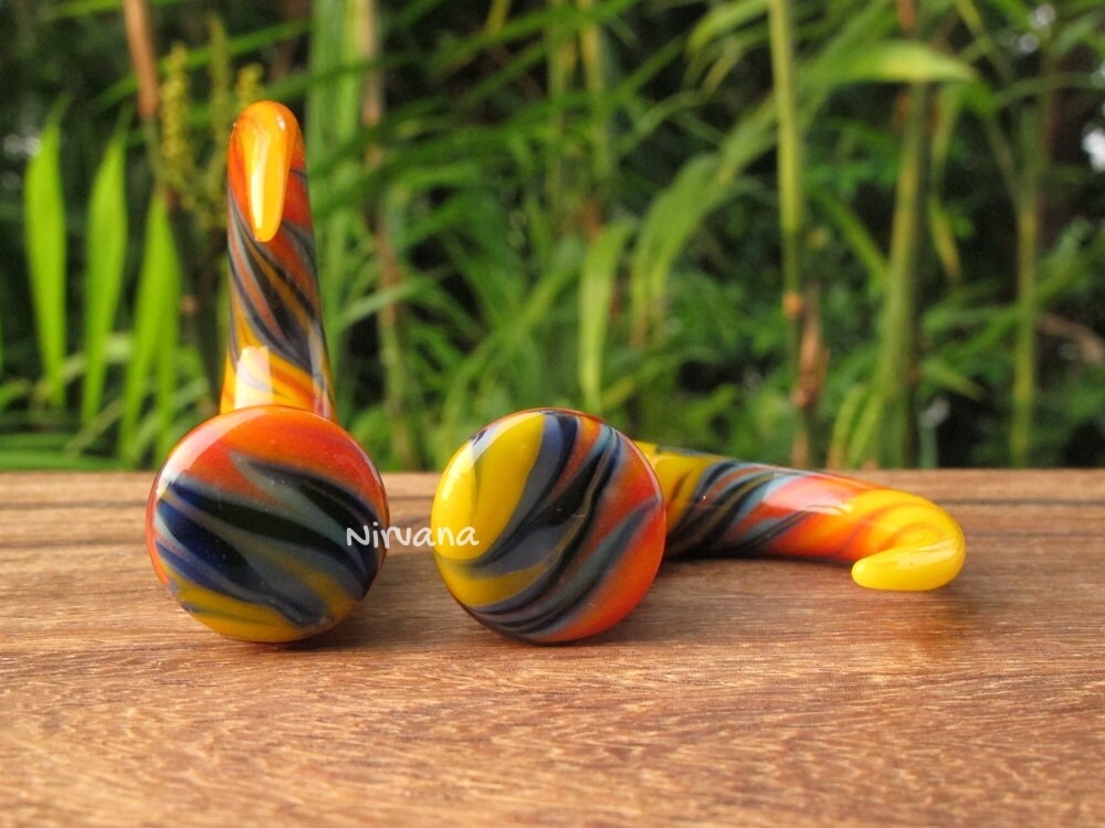 1 Pair 2 Pieces Rainbow Claws in the Free-Style Pattern - Etsy España