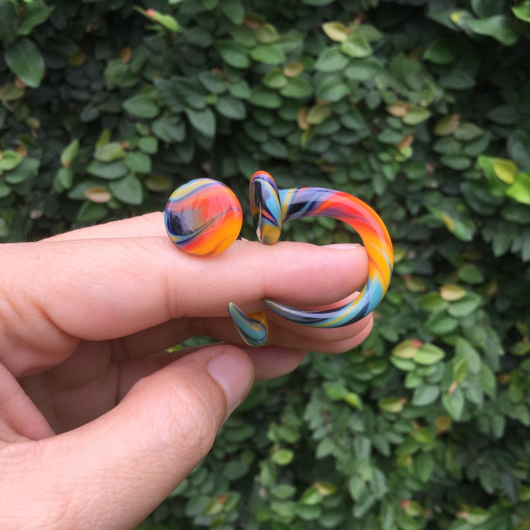 1 Pair 2 Pieces Rainbow Claws in the Free-Style Pattern - Etsy España