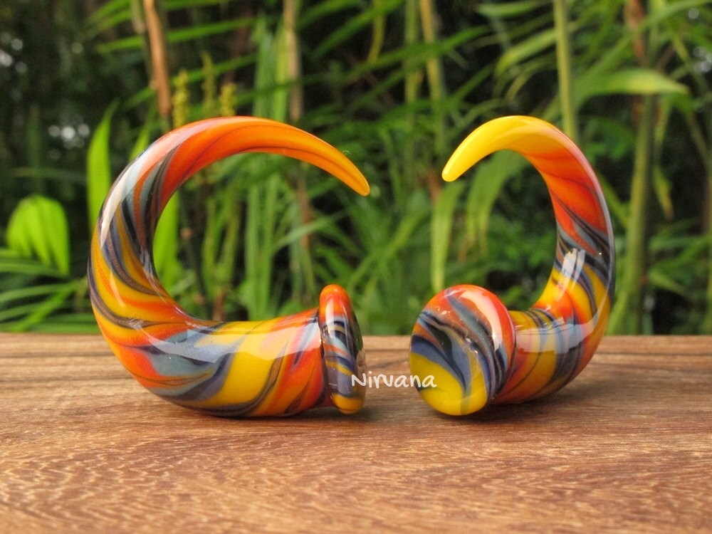 1 Pair 2 Pieces Rainbow Claws in the Free-Style Pattern - Etsy España