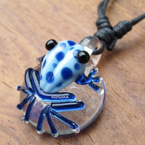 1 Piece Custom Made Sunburst Poison Tree Frog Glass Pendant - Etsy