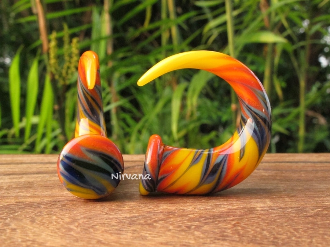 1 Pair 2 Pieces Rainbow Claws in the Free-Style Pattern - Etsy España