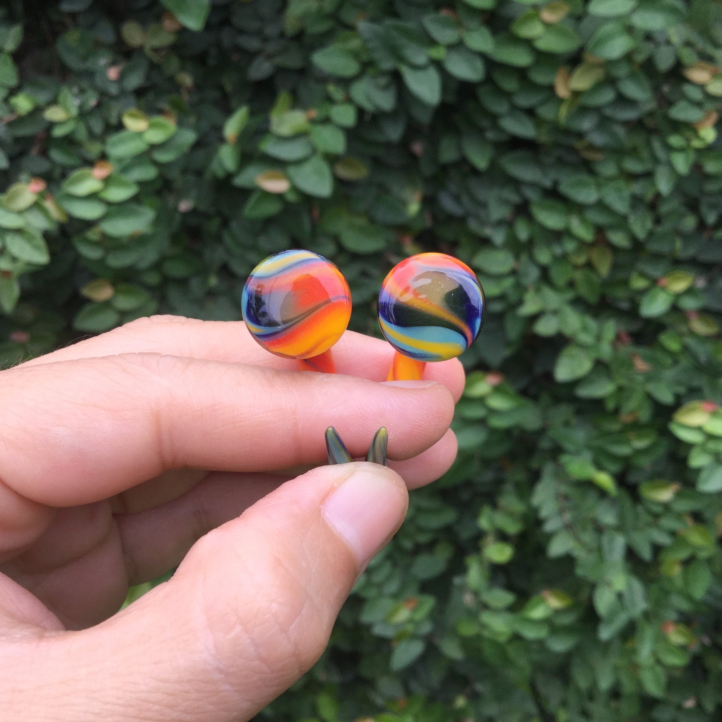 1 Pair 2 Pieces Rainbow Claws in the Free-Style Pattern - Etsy España