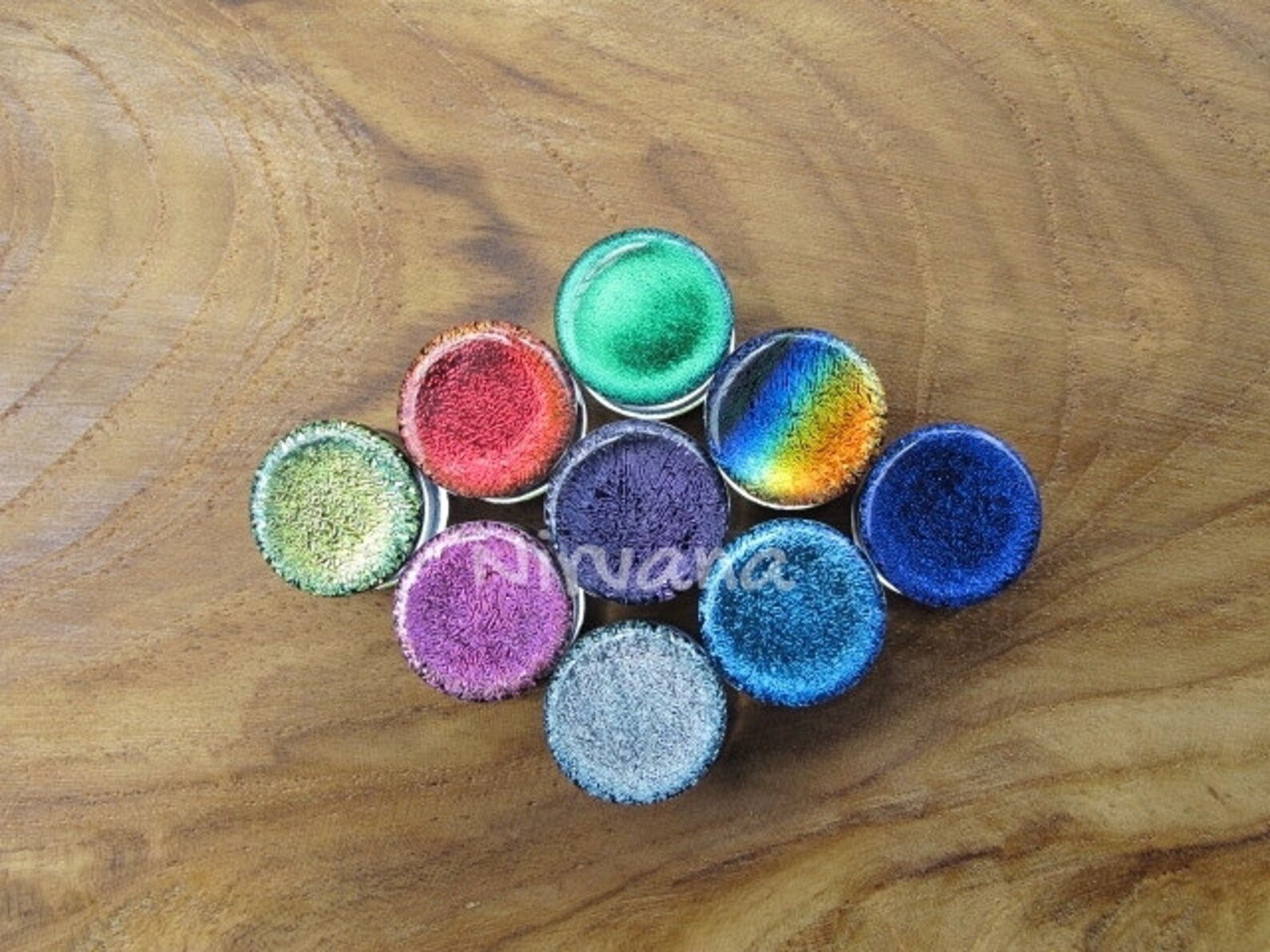 1 Pair 2 Pieces Dichroic Green Cat Eye Plugs Pyrex Glass - Etsy Canada