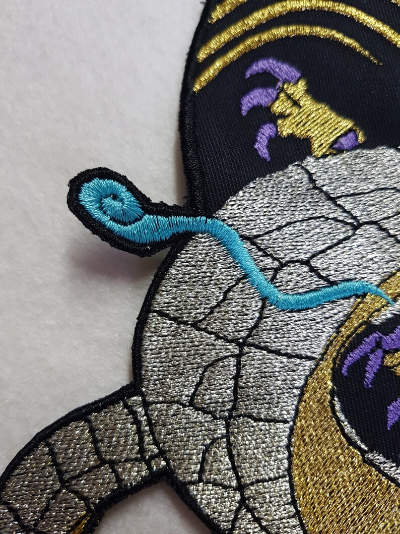 AKALI KDA Dragon Embroidery PATCH - Etsy