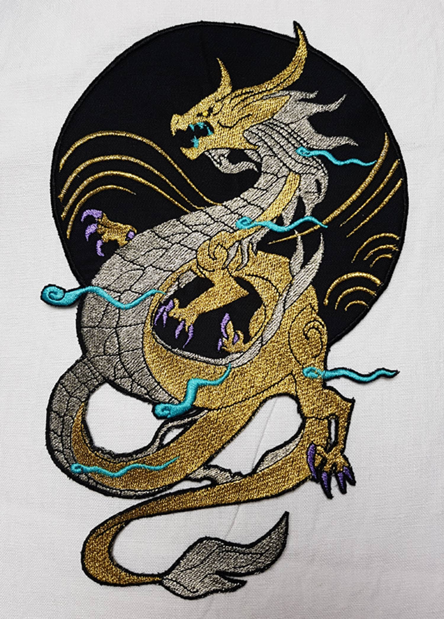 AKALI KDA Dragon Embroidery PATCH - Etsy
