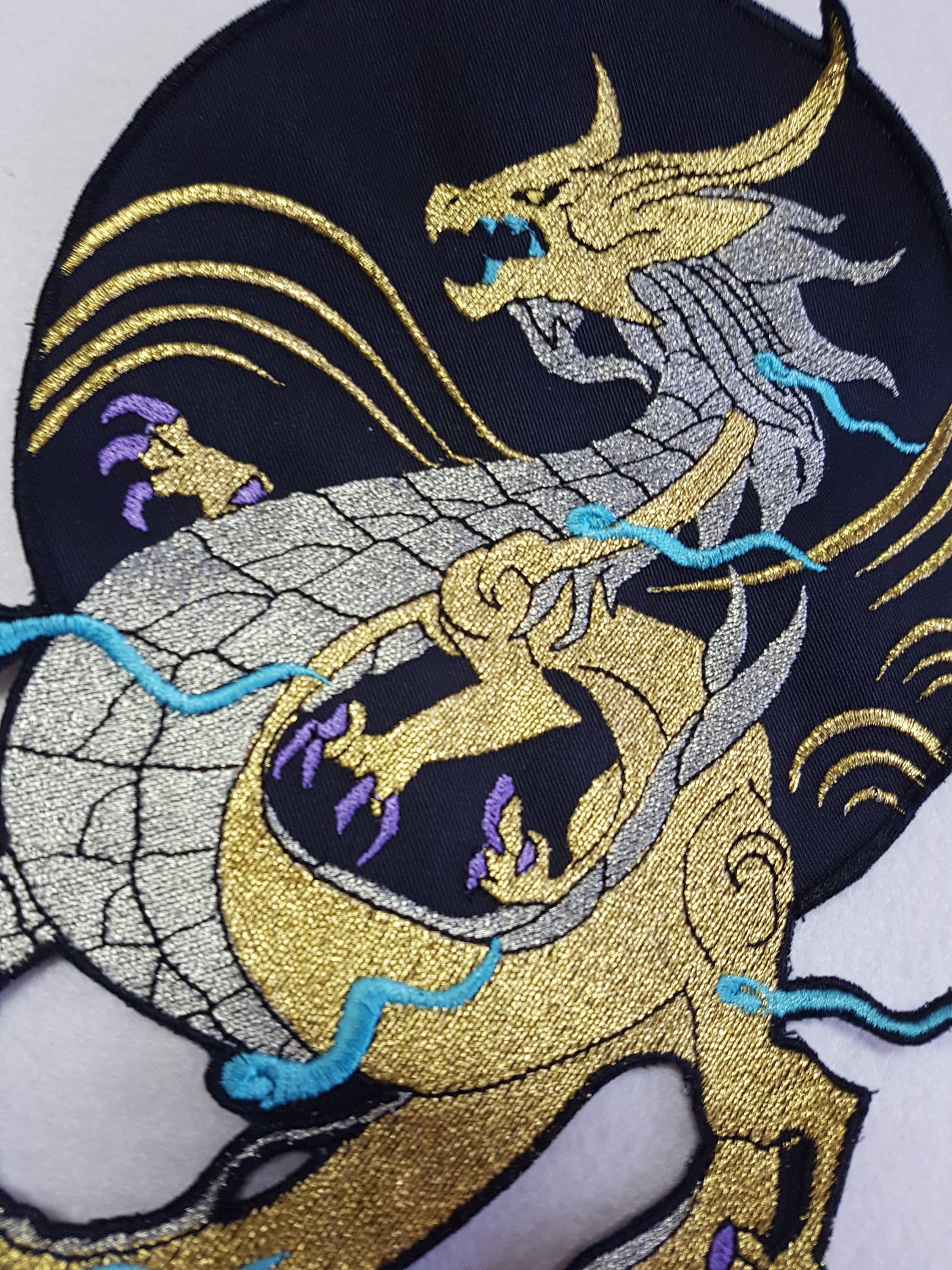 AKALI KDA Dragon Embroidery PATCH - Etsy