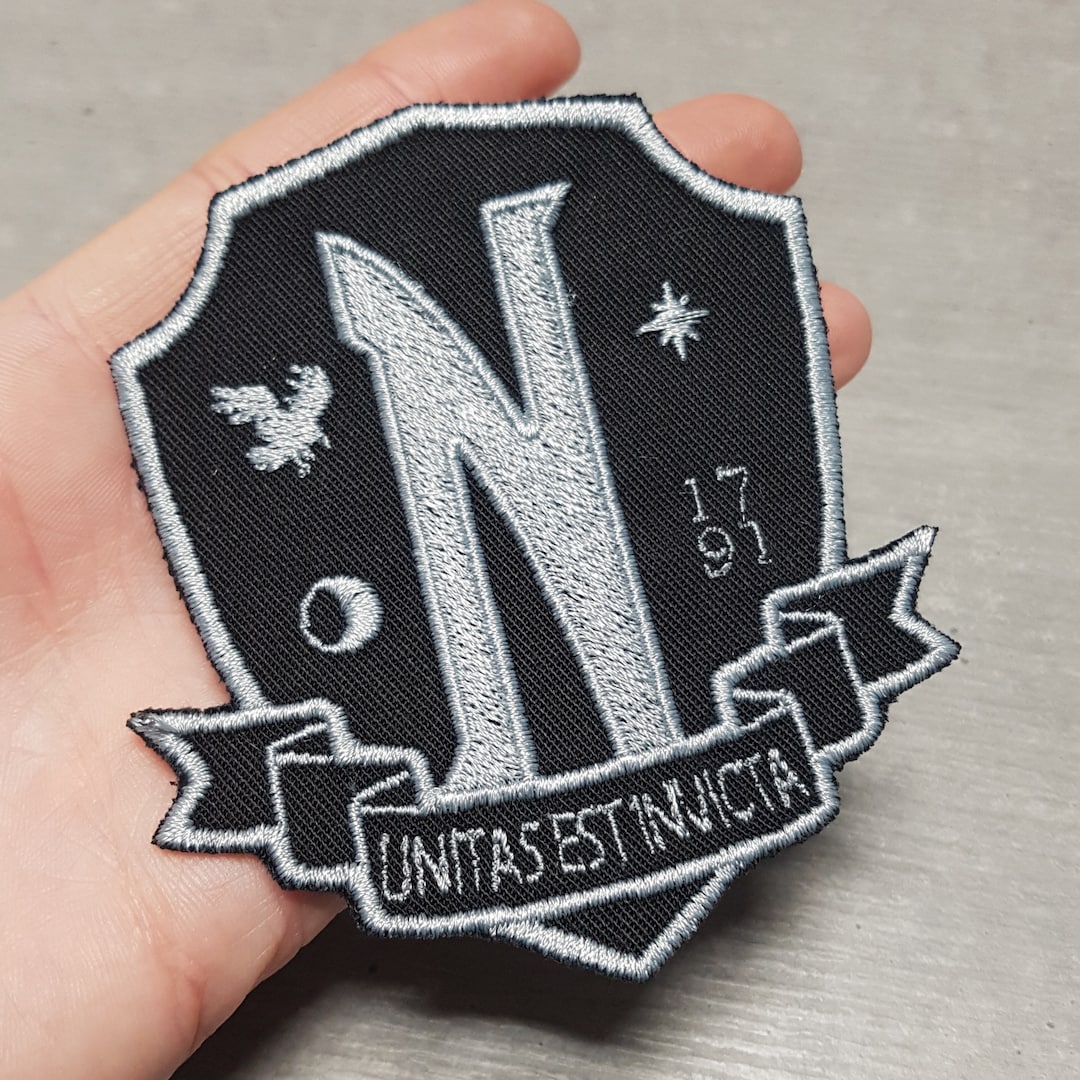Mercoledì Nevermore Academy Patch - Etsy