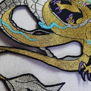 AKALI KDA Dragon Embroidery PATCH - Etsy