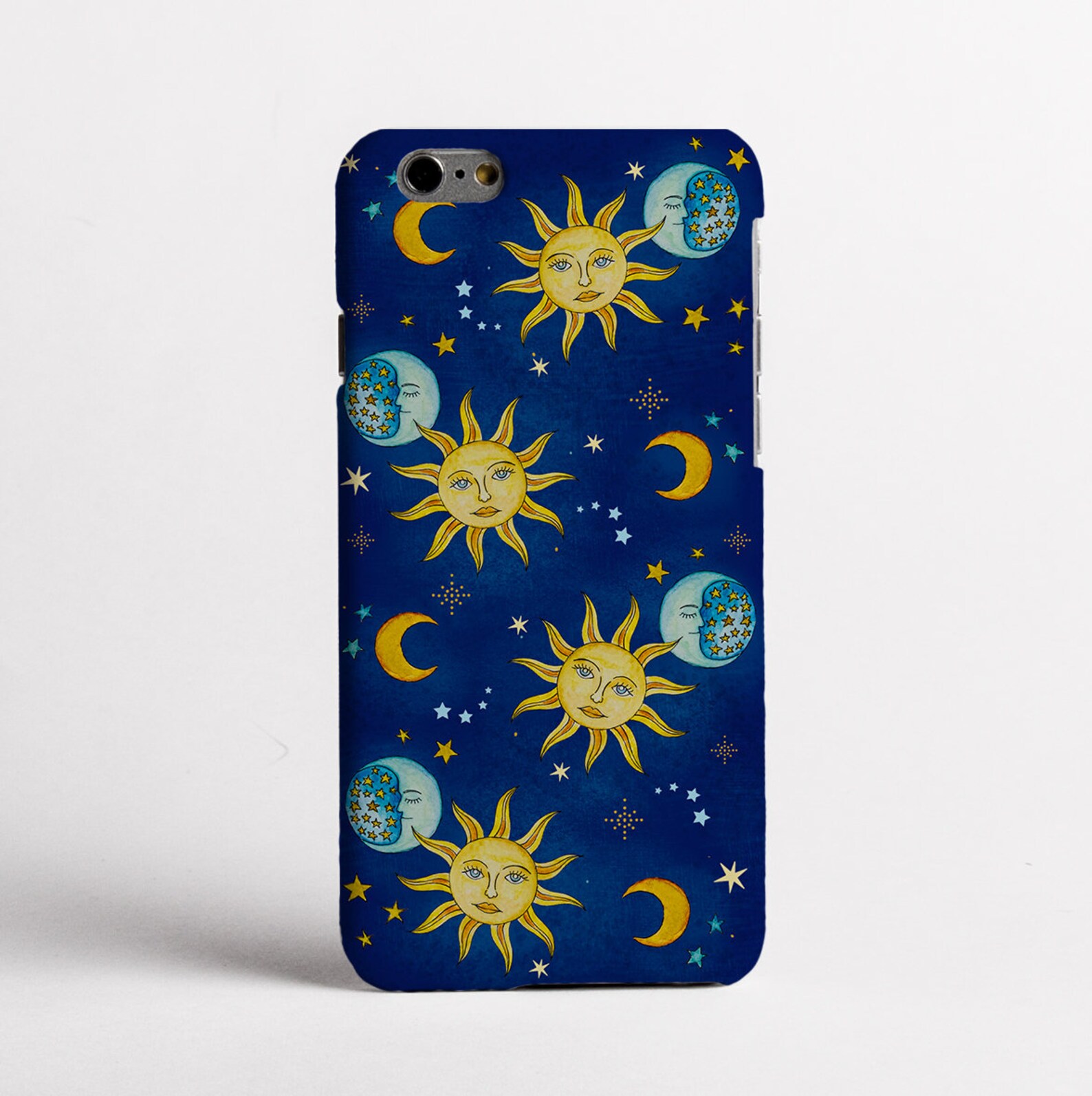 Vintage Stars Suns and Moons. Celestial Phone Case Design for | Etsy