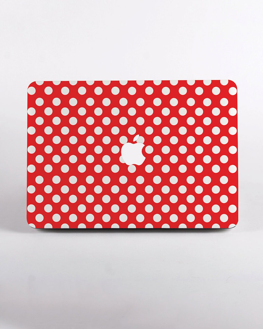 Red Polka Dots MacBook Case | Fits Pro 14, Pro 13, Pro 16, Pro 15, Air ...