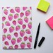 Watercolour Strawberries Print Notebook With 40 Blank Pages - Etsy